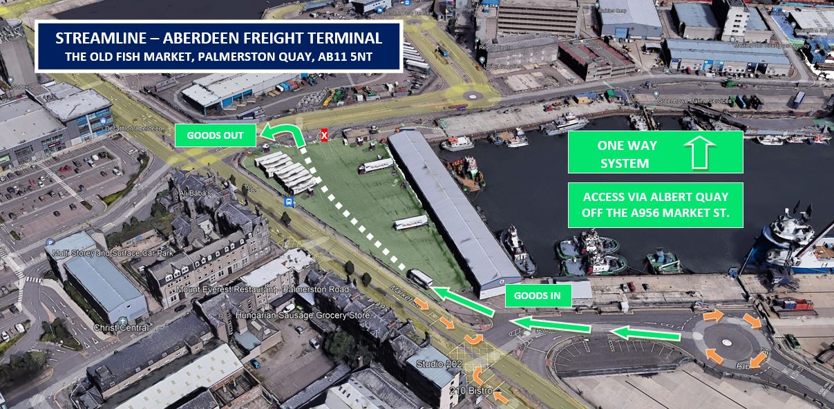 Aberdeen Terminal Moves to New Location | Streamline Shipping