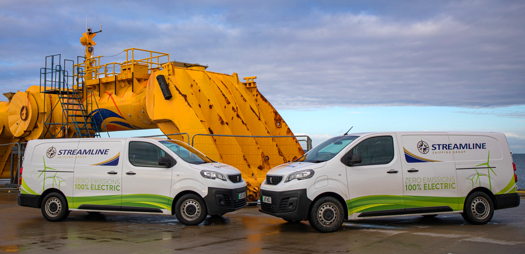 First EVs to Orkney Delivery Fleet | Streamline Shipping